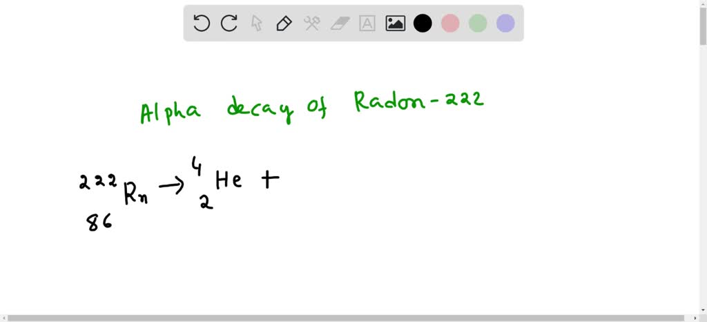 SOLVED: 1.) Write the following nuclear reactions: a.) Alpha decay of ...
