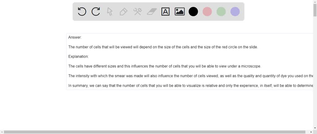 SOLVED: The cheek smear slide is made by taking a q-tip or toothpick ...