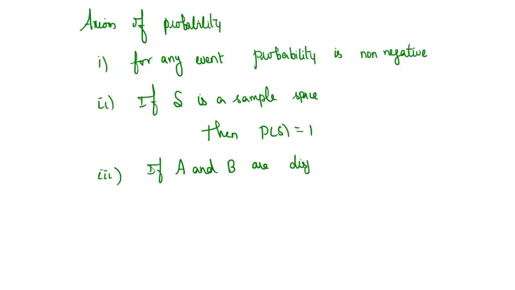 SOLVED: formulas are used to calculate probabilities in the subject approach . true