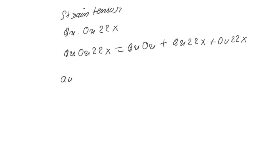 Solved Force Stress Strain Induce 3 Equations Stress In A Solid Body Stress Tensor 2 Tg1