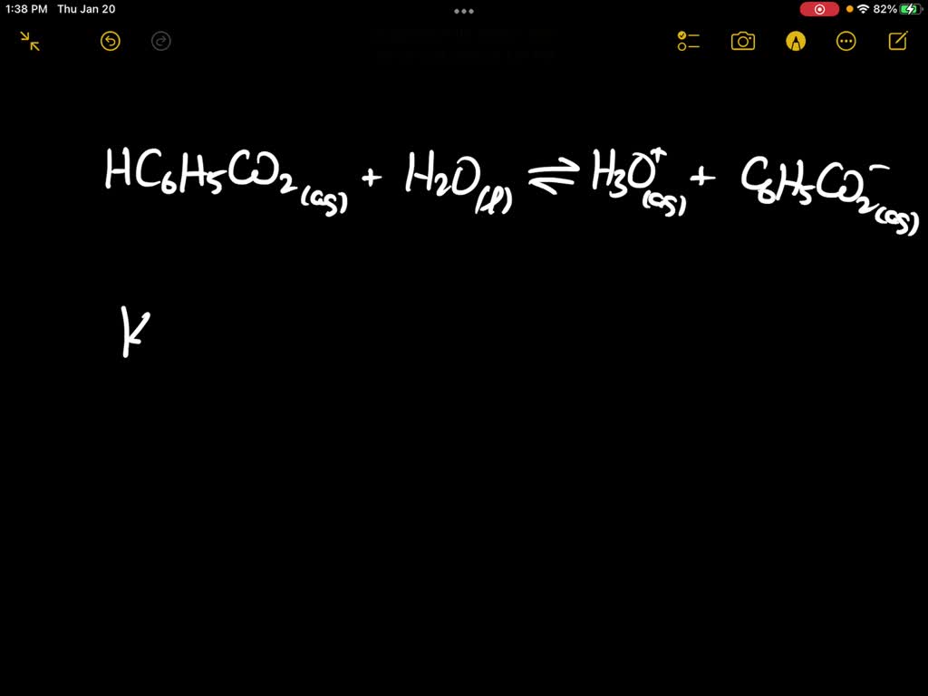 SOLVED: Fill in the left side of this equilibrium constant equation for ...
