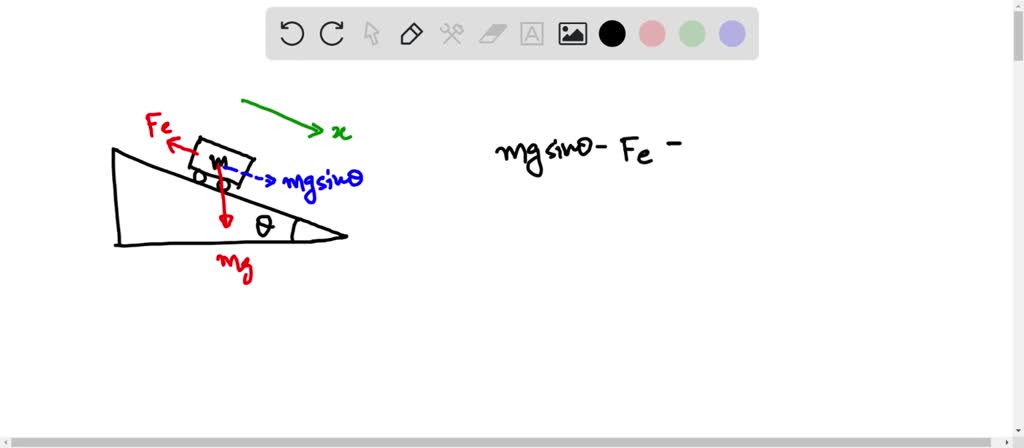 SOLVED: car (mass m) is driving up ramp; The magnitude of its engine ...
