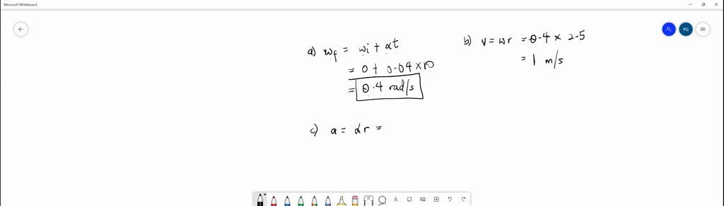 SOLVED: A carousel in initially rotate a constant angular velocity ω = 0.50 rev/s, at t = 0 it ...