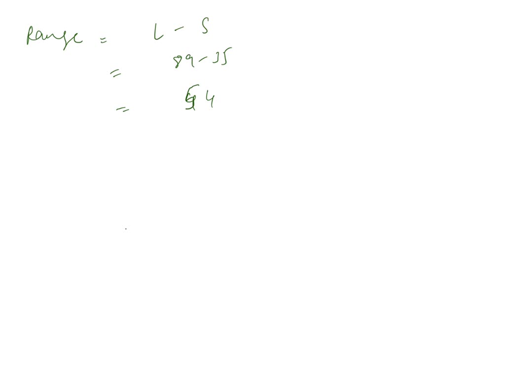 SOLVED: Different ways of calculating range The Minnesota Multiphasic Personality Inventory ...