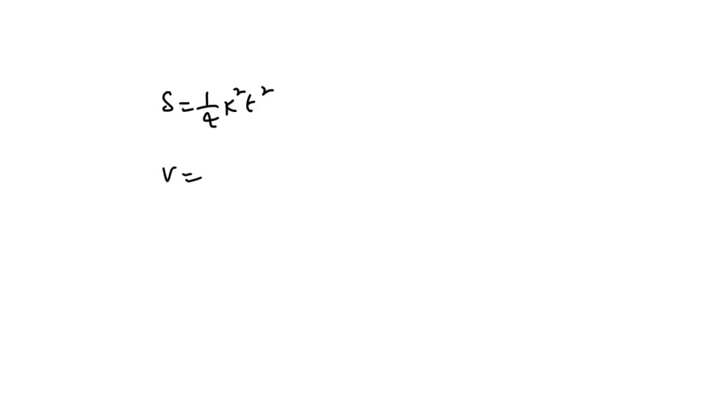Solved The Velocity Of A Particle Moving In The Positive Direction Of