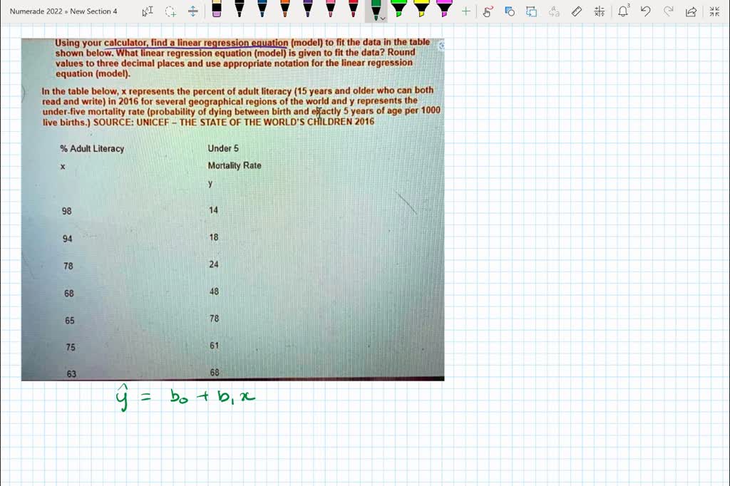 Solved Q0s Estimate Linear Quadratic And Cubic Regression Models