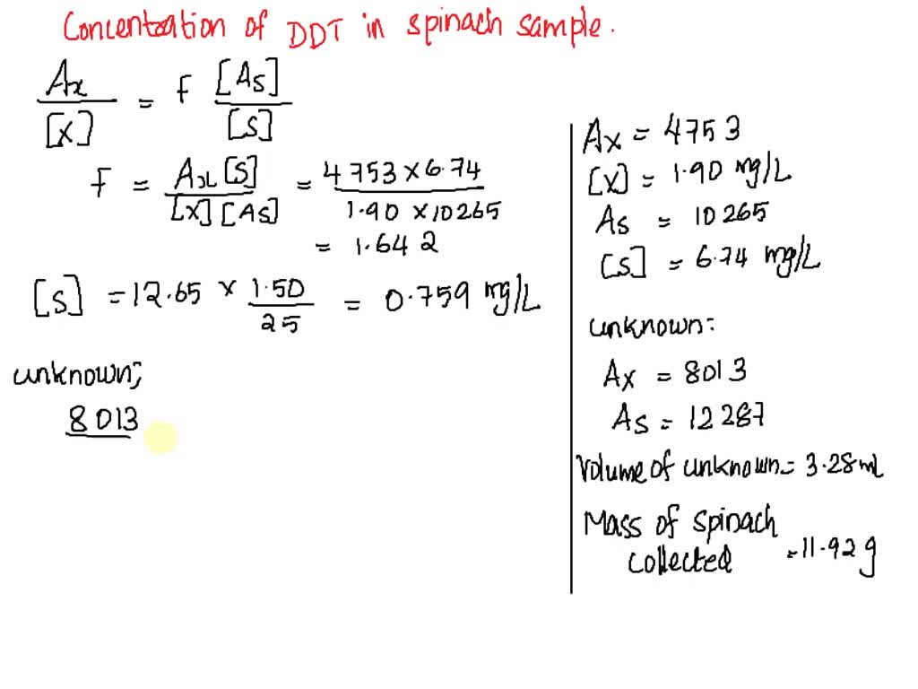 SOLVED: A researcher was attempting t0 quantify the amount of ...
