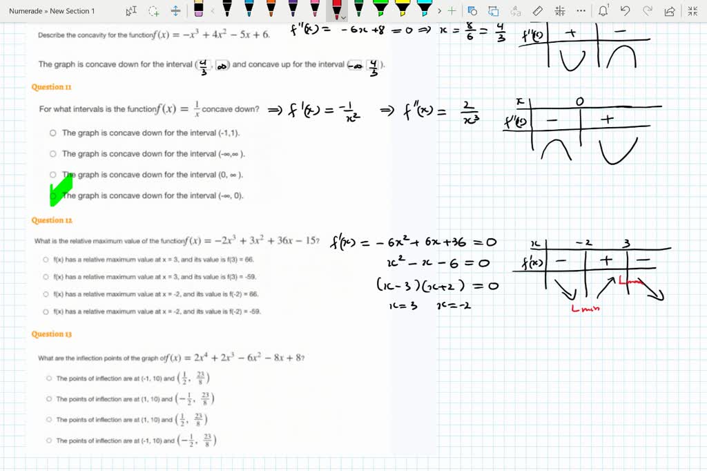 SOLVED: Question 10 (18 marks) Write done your detailed solutions to this problem: Justify your ...