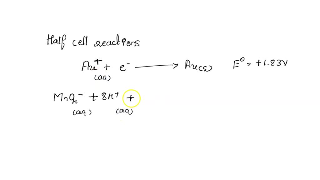 SOLVED: You have a voltaic cell. One of the half cells contains an ...