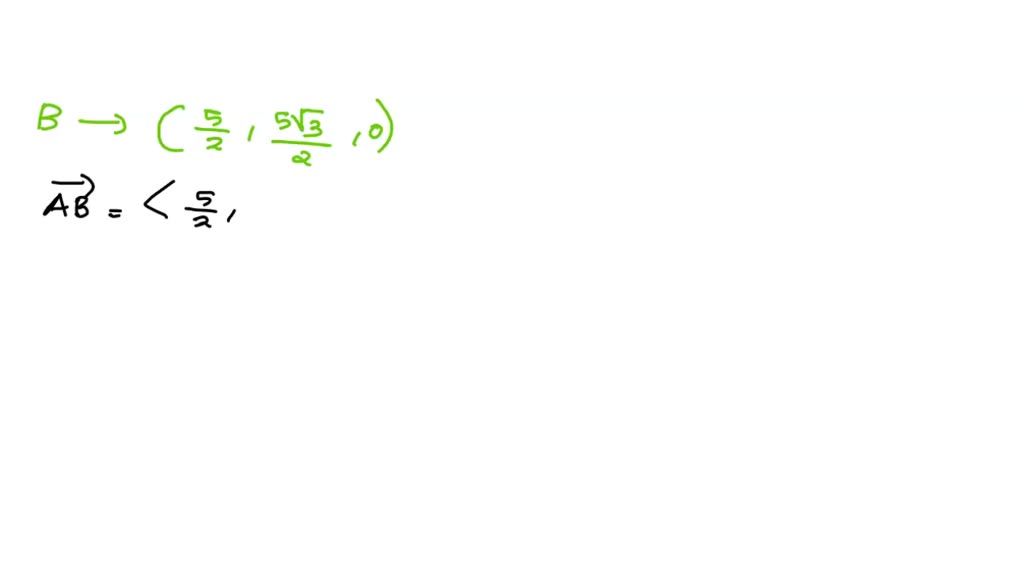 SOLVED: Given the following points: A (2,3,4) - Rectangular Coordinate ...