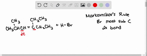 Draw the curved arrow mechanism to show the conversion of one ...