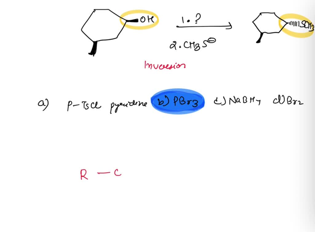 SOLVED: Identify the missing reagents in the following reaction: OH2 ...