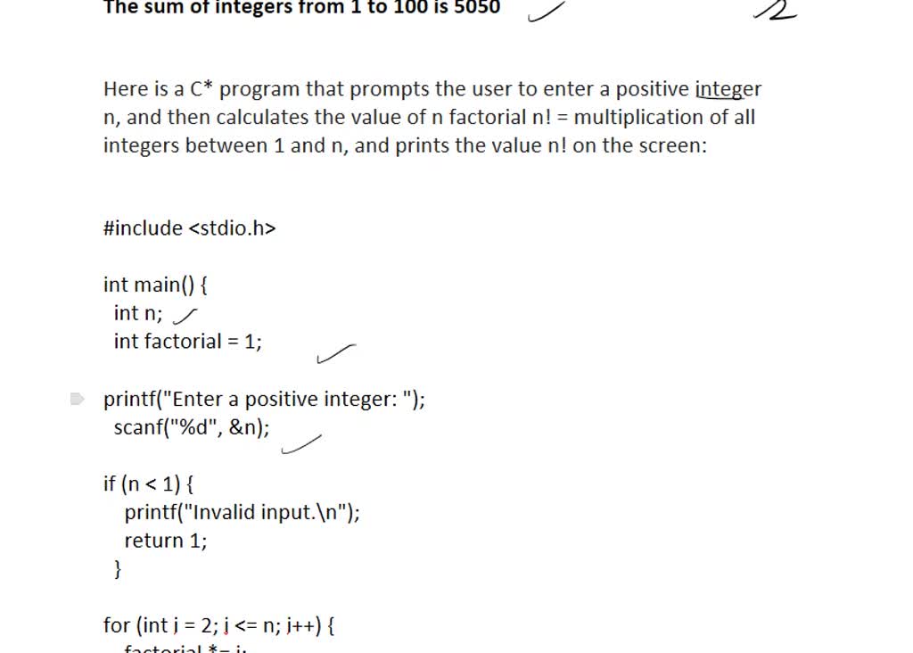 Solved Write A C Program That Takes An Integer N From The User As Input Define Function That 