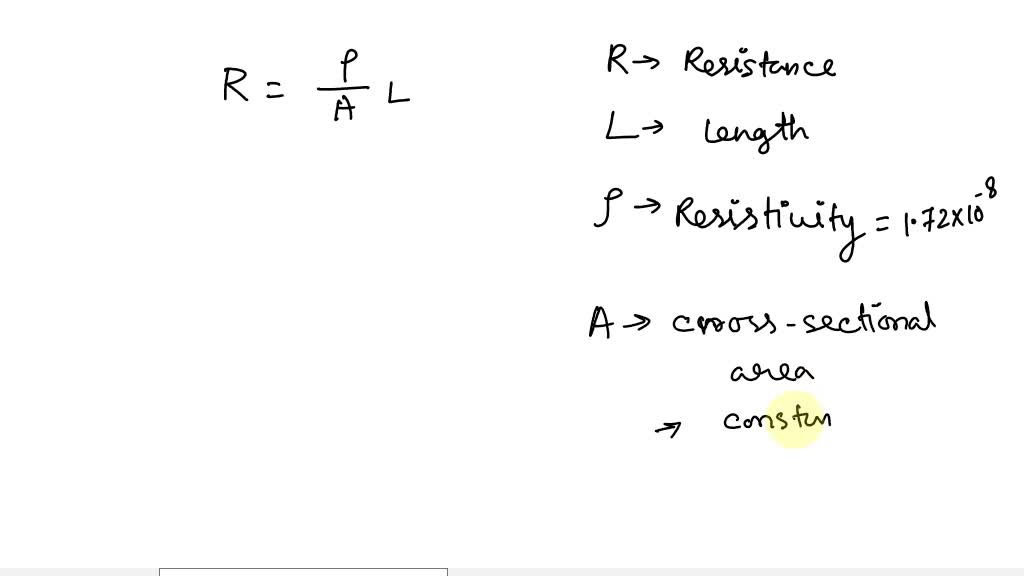 SOLVED: Which graph best represents the relationship between resistance ...