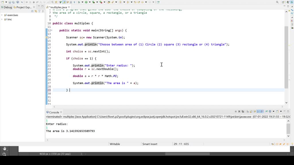 SOLVED: Exercise 1 [Simple Sequence] Draw a flowchart for a program ...