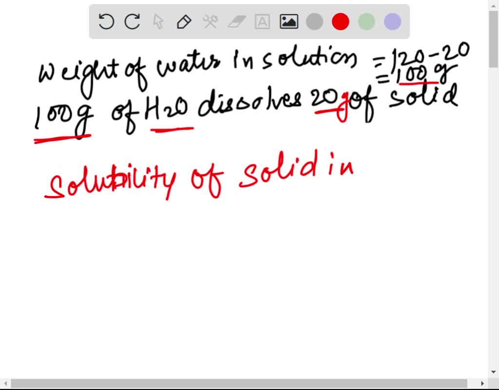 SOLVED: saturated solution of urea in water is 20%. calculate the ...