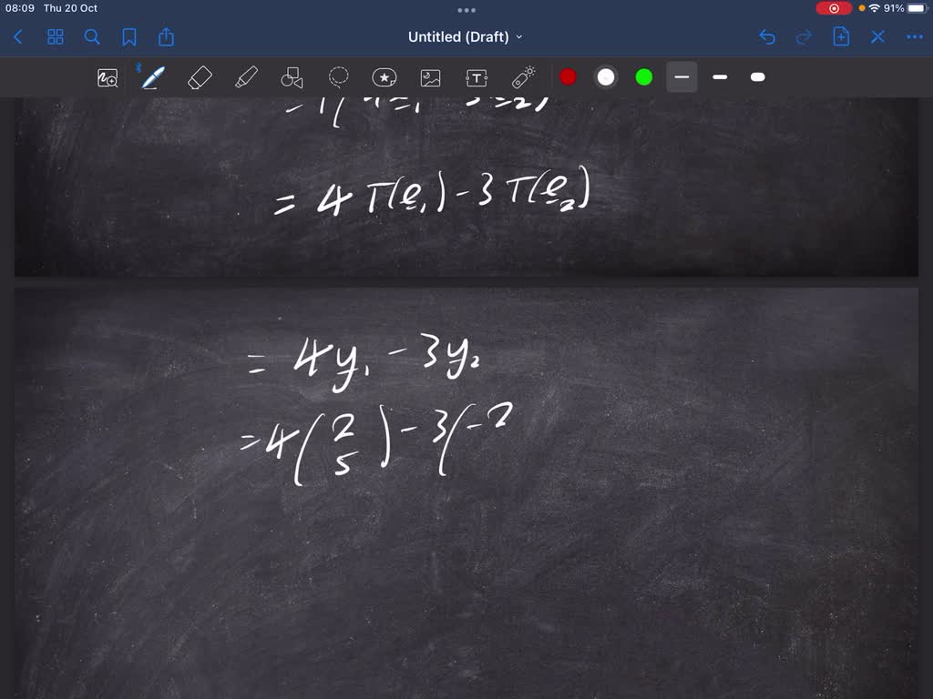 SOLVED: Let e1 and e2 and Y2 and let T: R2R2 be a linear transformation ... SOLVED: Let e1 and e2 and Y2 and let T: R2R2 be a linear transformation ...