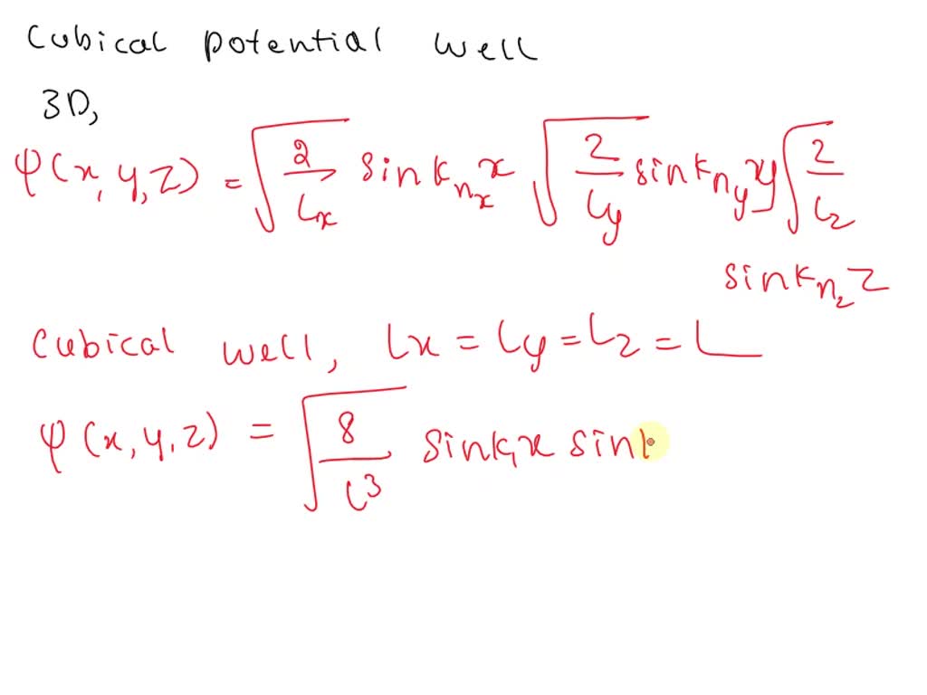 Solved Find The Normalization Constant A [in Equation Ψ X Y Z A