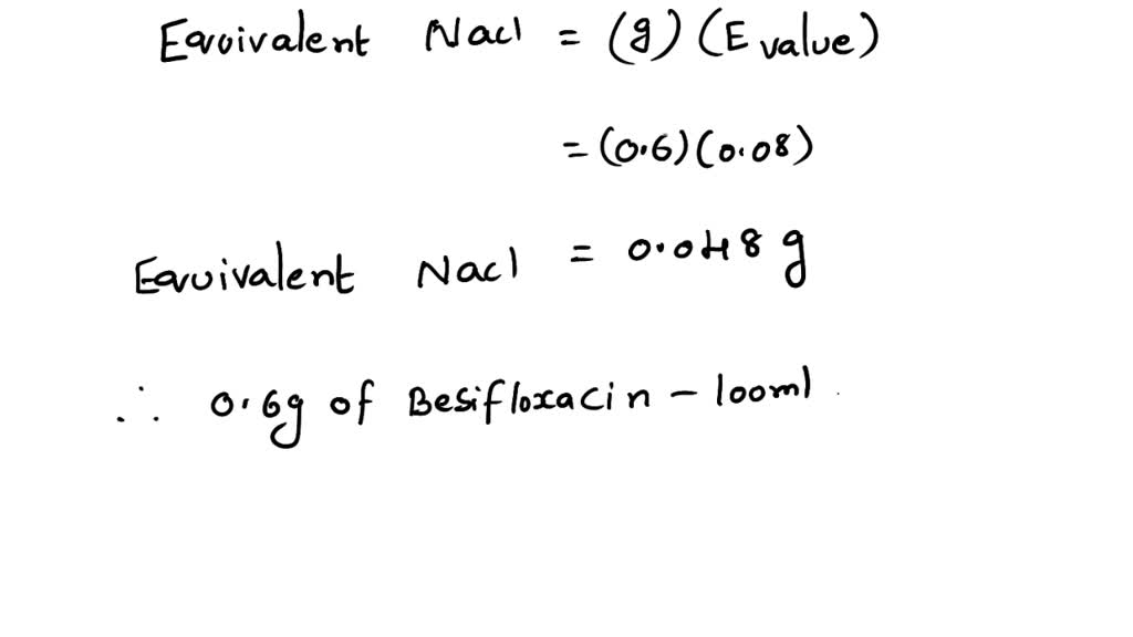 VIDEO solution: Text: A sterile ophthalmic solution contains 2% w/v ...