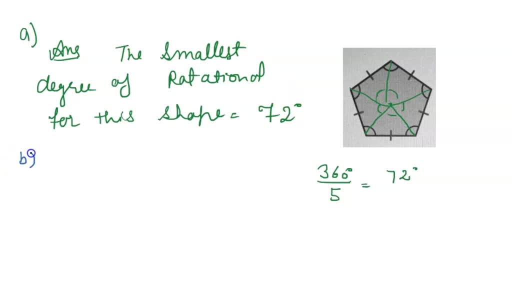 SOLVED: Whlch of the following transformations carry this regular polygon onto itself What is ...