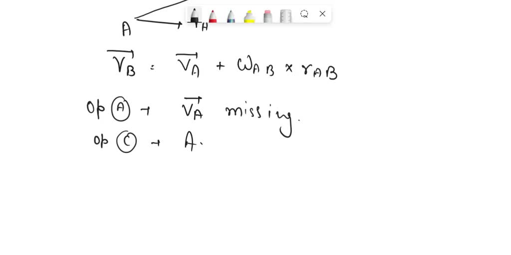 SOLVED: Rod AB is attached to the rotating arm using ball-and-socket joints. If AC is rotating ...