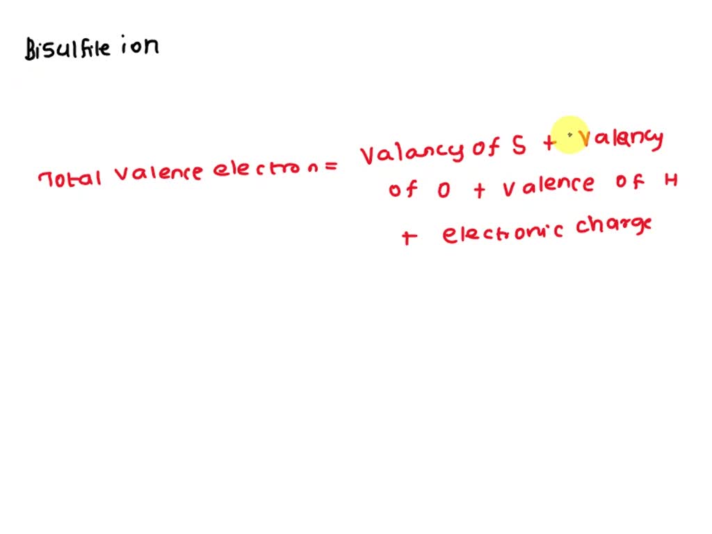 Hso3 Lewis Structure How To Draw The Lewis Structure For