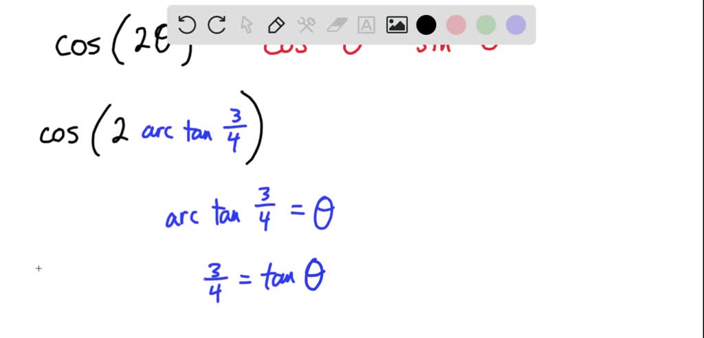 SOLVED: Give the exact real number value of the following expression ...