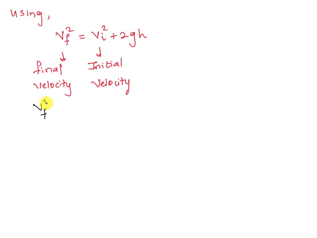 SOLVED: An object dropped from a height of 380 meters hits the ground with velocity 2 (choose ...