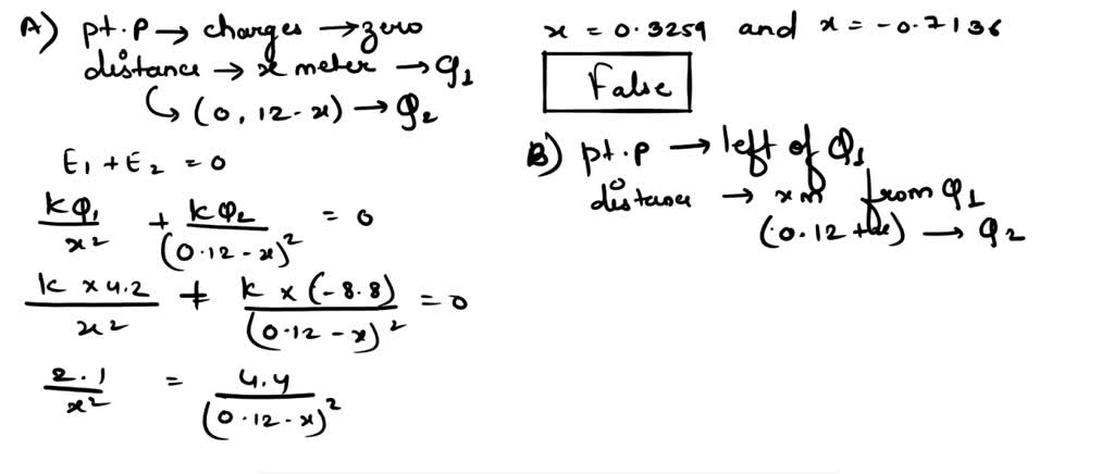 SOLVED: Solve 8.Two objects,whose charges are +2.0 C -3.0C are separated by 2.0 Km.Find the ...