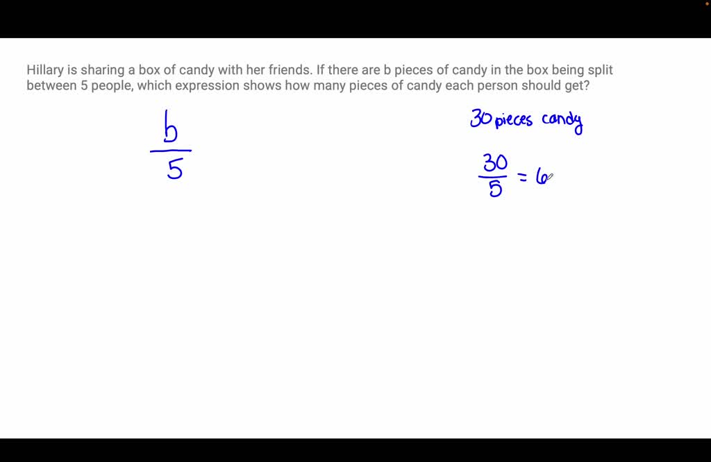 SOLVED: You and your two friends are sharing a large candy bar (see ...