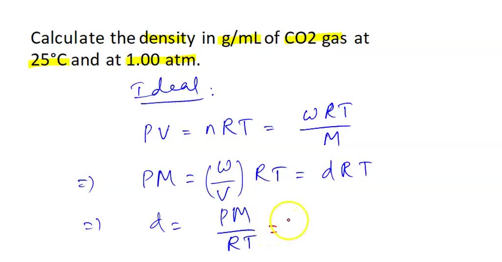 SOLVED: A CO2 detector was alerted after it measured a mixing ratio of ...