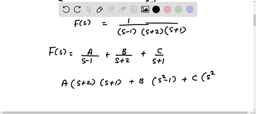 SOLVED: Q5 Use Laplace transform to find the charge y from the given differential equation that ...