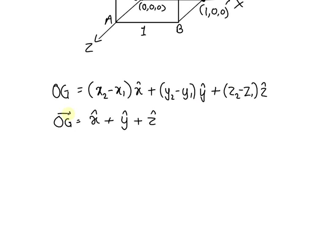 SOLVED: Find the angle between a body diagonal of a cube and any one of ...