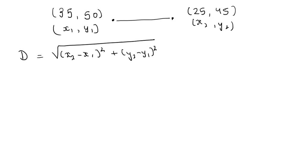 Solved 3 An Analyst Is Tasked With Calculating The Euclidean Distance Between Clusters A And B