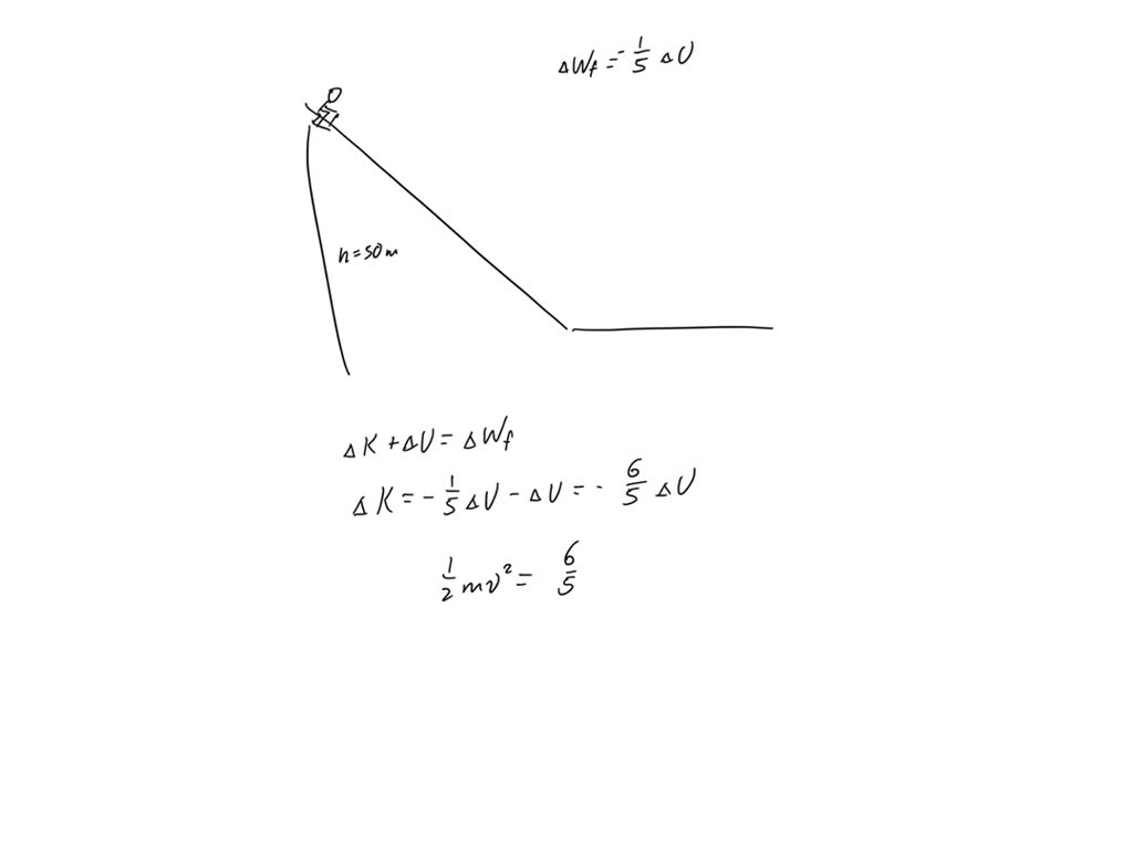 SOLVED: Word Problem: The top of a descending ski slope is S0 m higher ...