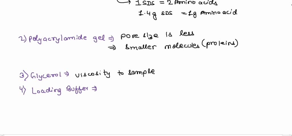 SOLVED: The purpose of the low percentage acrylamide stacking gel that ...