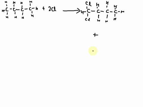 monochlorination of butane gives o constitutional isomers chlorobutane ...