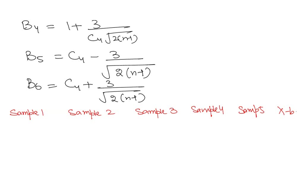 SOLVED: Factors for Constructing Variables Control Charts Chart for ...