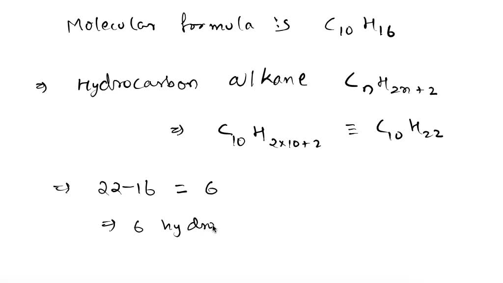 SOLVED: How many degrees of unsaturation are there in the following organic compound?