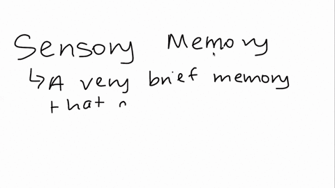 The memory trace in auditory sensory memory is sometimes...