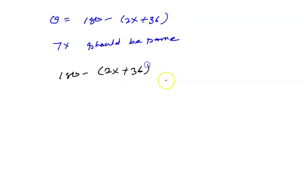SOLVED: The expressions in the figure below represent the measures of ...