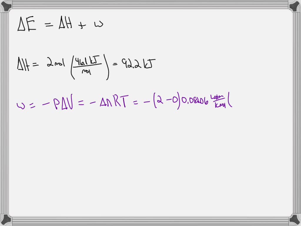SOLVED Calculate E in KJ When 2 Moles Of A Liquid Are Vaporized SOLVED Calculate E in KJ When 2 Moles Of A Liquid Are Vaporized