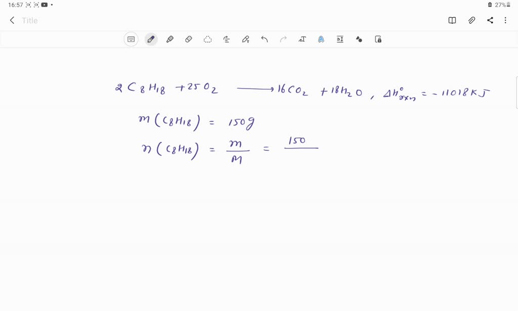 Solved Write The Equation For The Complete Combustion Of Octane If