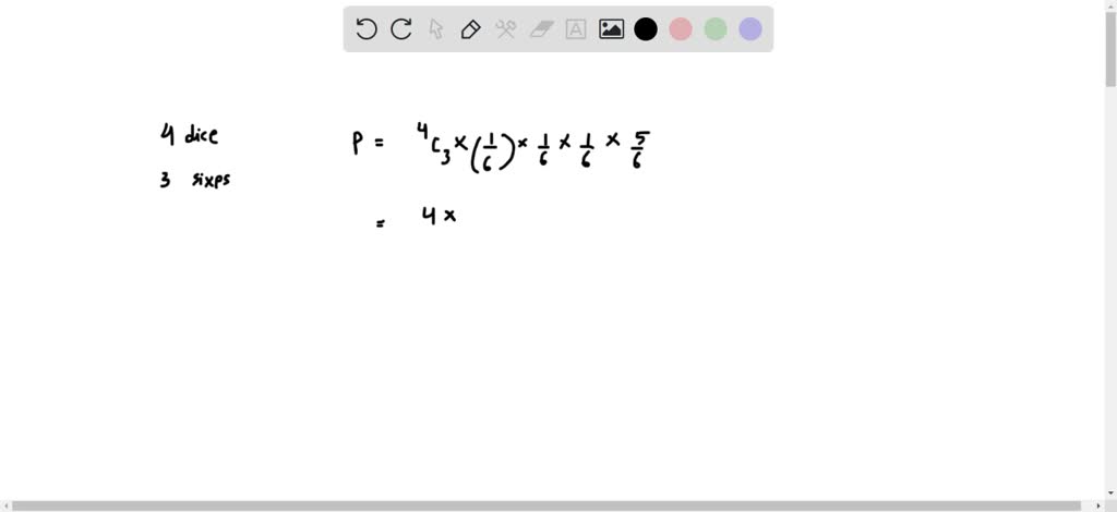Using the slot method and multiple cases, calculate the probability ...