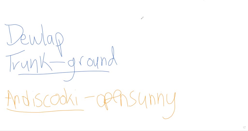 SOLVED: Anolis cristatellus and A cooki are both trunk-ground anoles ...