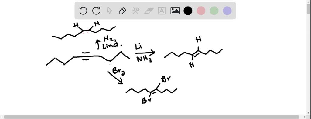 SOLVED: Texts: 5. Chapter 8 considered addition reactions of C=C bonds in alkenes. Determine the ...