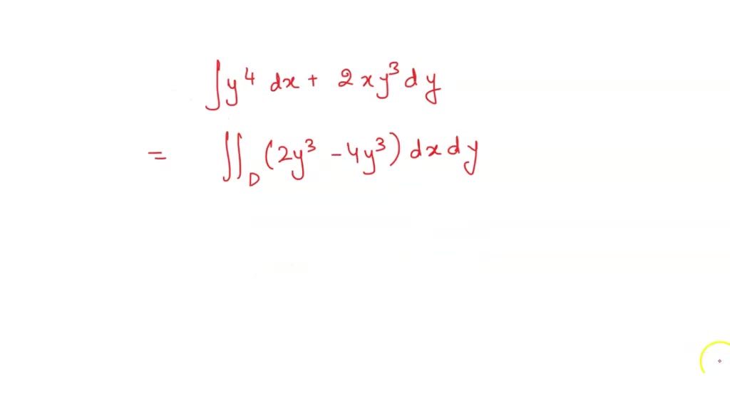 SOLVED: Green's theorem states that if C is a positively oriented ...
