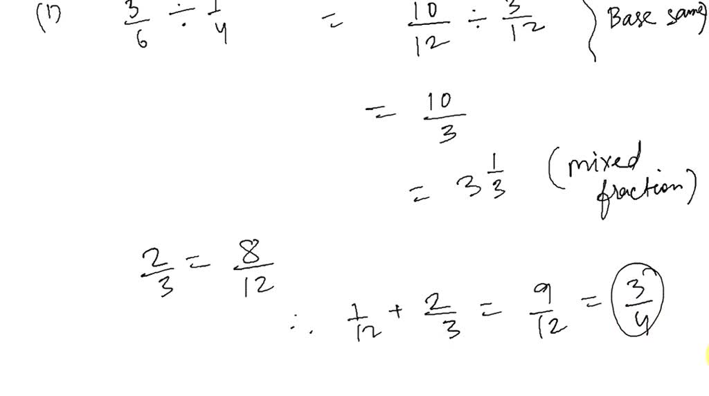 SOLVED: The quotient of two fractions can be modeled using Fraction ...