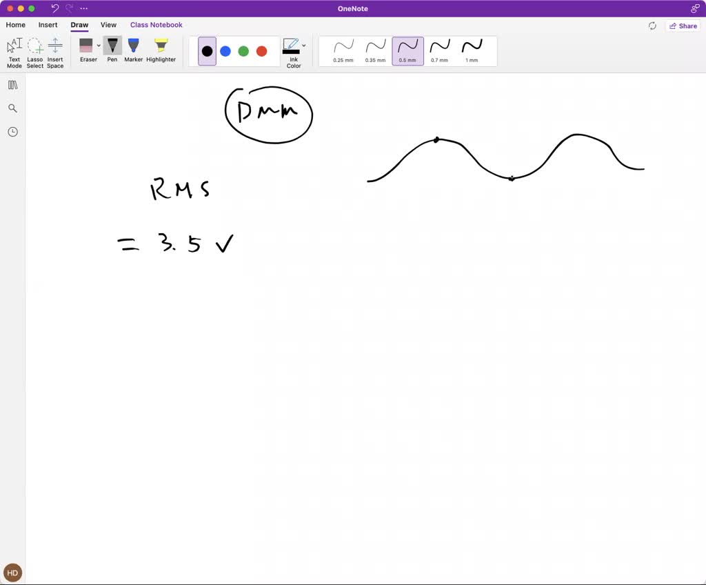 1. A DMM indicates the rms value of a sinusoidal wave. If a DMM ...
