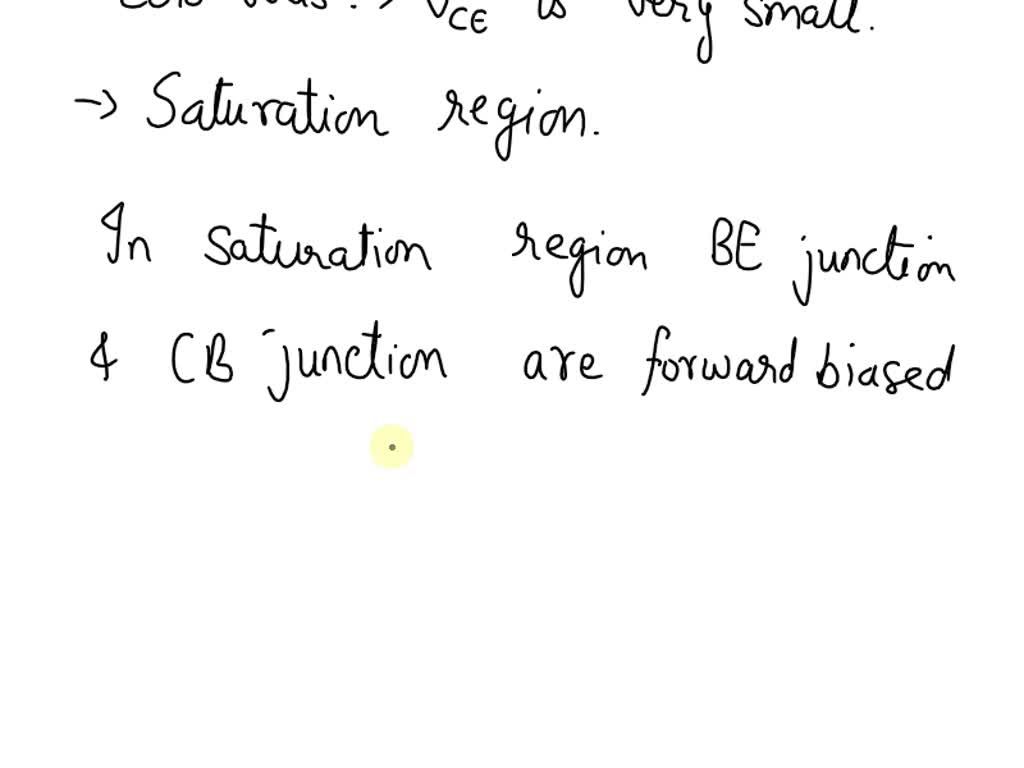 Solved Q3 The Transistor In The Shown Figure Operates In Region A Saturation B